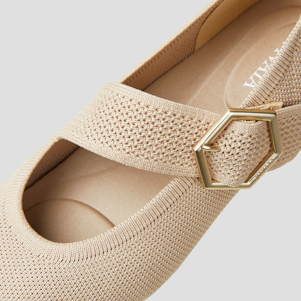 포인트 토우 메리제인 플랫슈즈 Maria – VIVAIA Korea